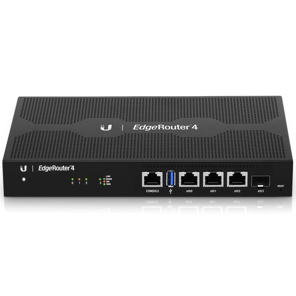 Roteador 4P Giga 1SFP Ubiquiti EdgeRouter ER-4 | Scarcom